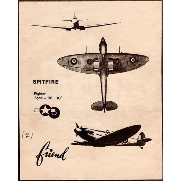 Stash Collectibles TV Print | Wall Decor | Spitfire Allied Warplane ...